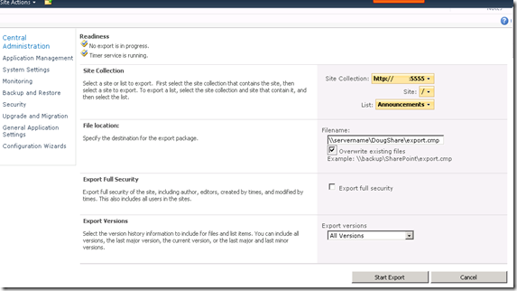 SharePoint+CRM Six: Microsoft SharePoint Server 2010 Beta 2 – How to recover data from an ...